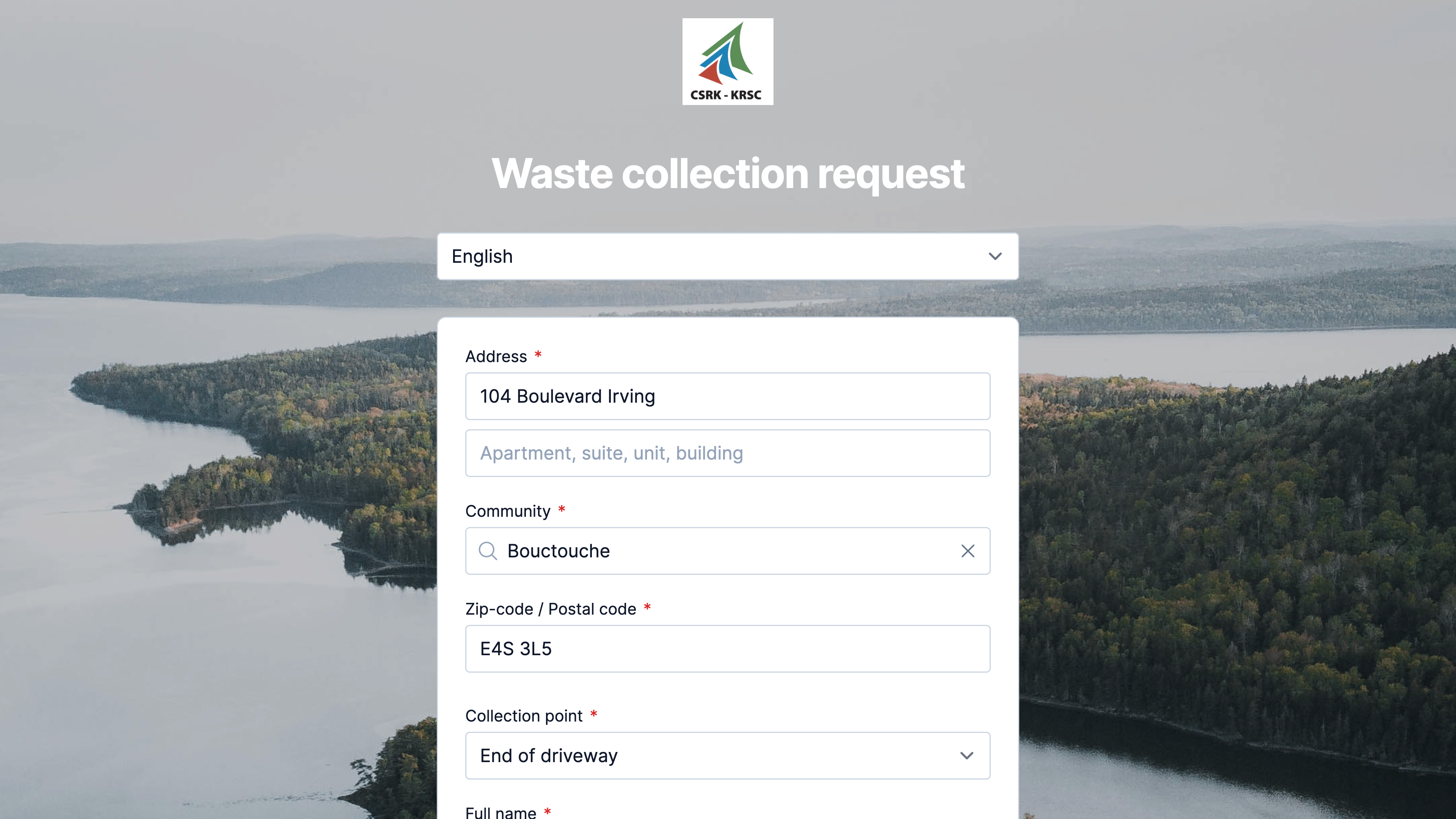 Étude de cas: Gestion des déchets du CSRK | Witify