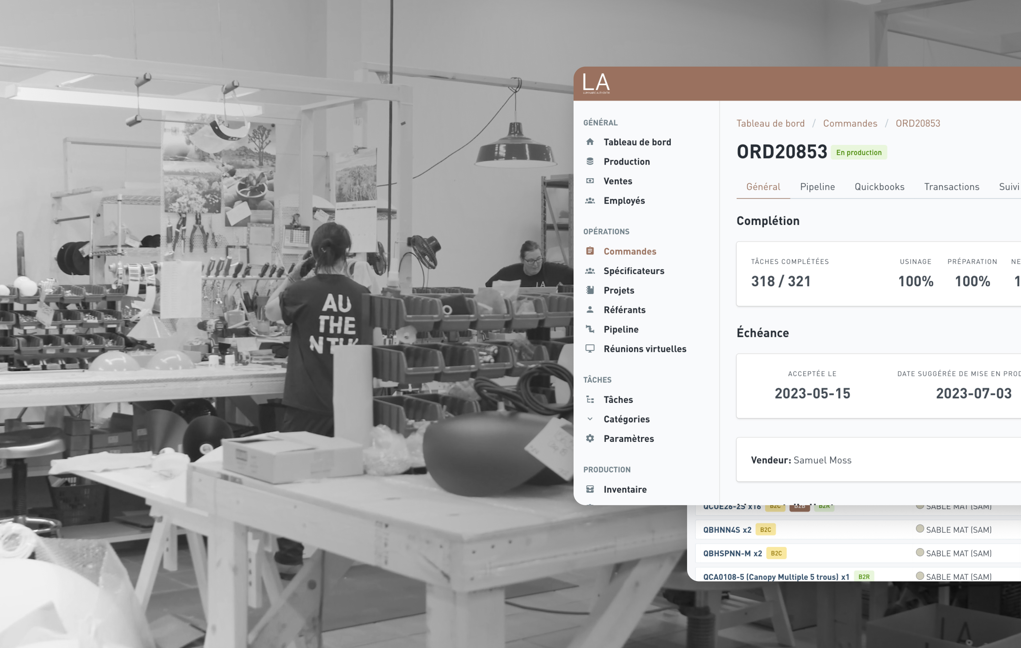 Luminaire Authentik | Witify
